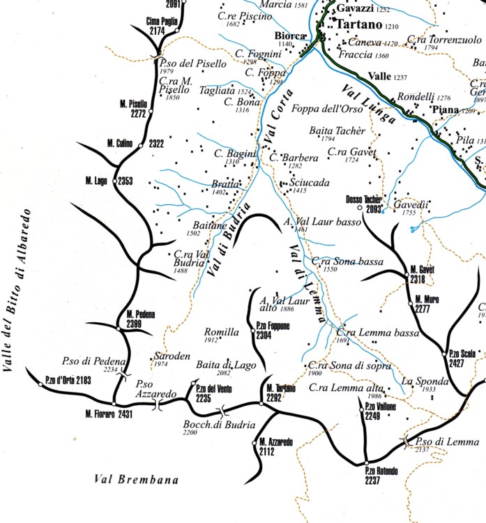 Contrade della val Tartano